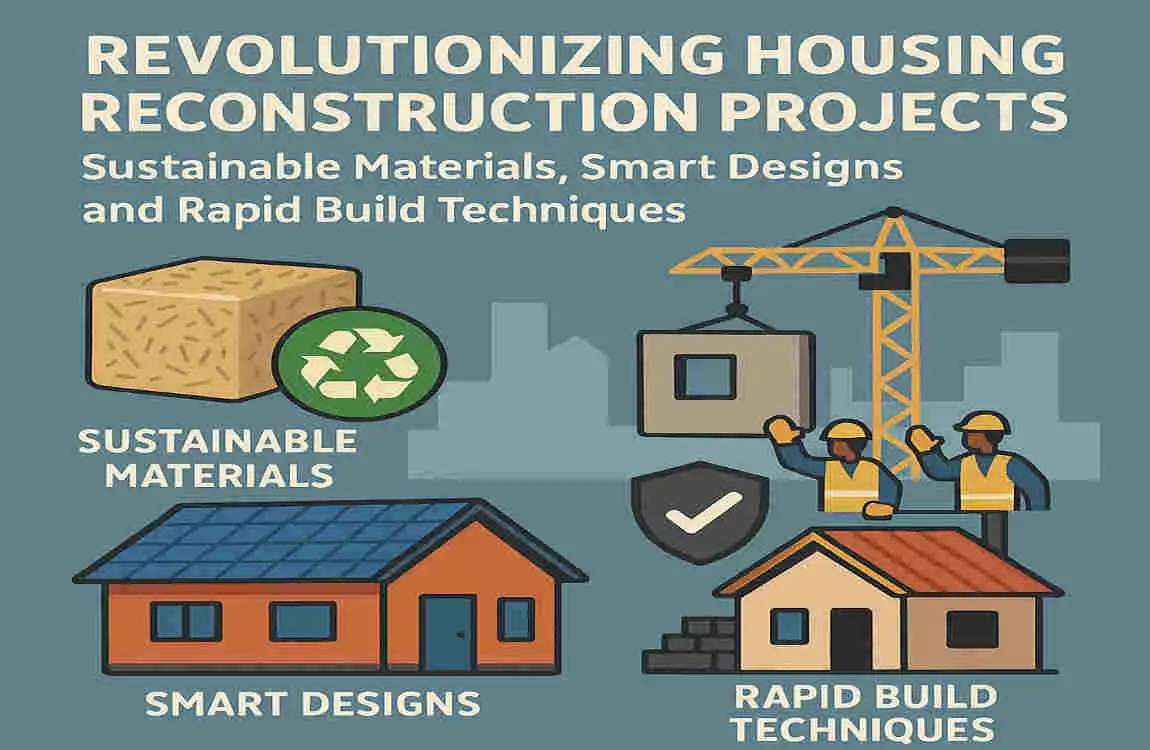 Revolutionizing Housing Reconstruction Projects: Sustainable Materials ...