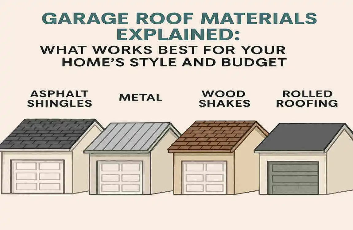 Garage Roof Materials Explained: What Works Best for Your Home’s Style ...