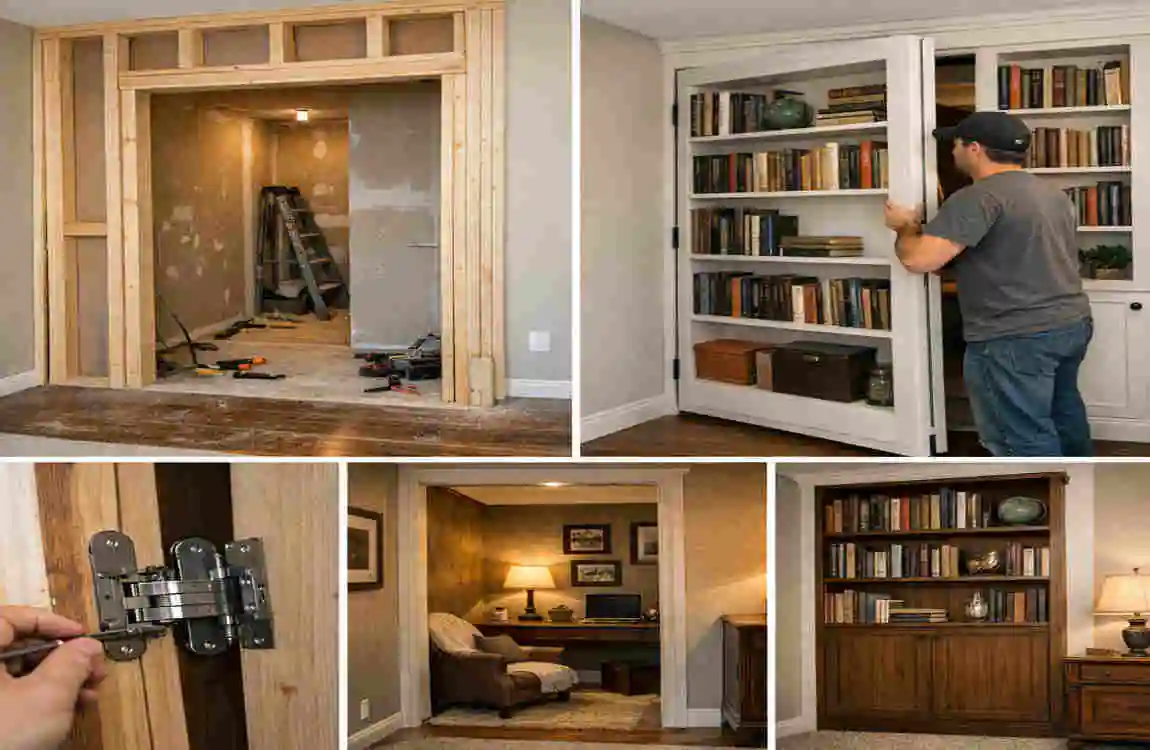 How to Build a Secret Room in Your House:DIY Hidden Space Guide - home ...