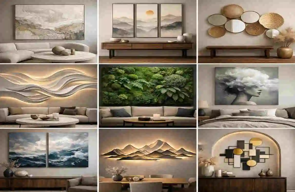 10 Stunning Art Home Wall Decor Ideas to Elevate Your House - home ...