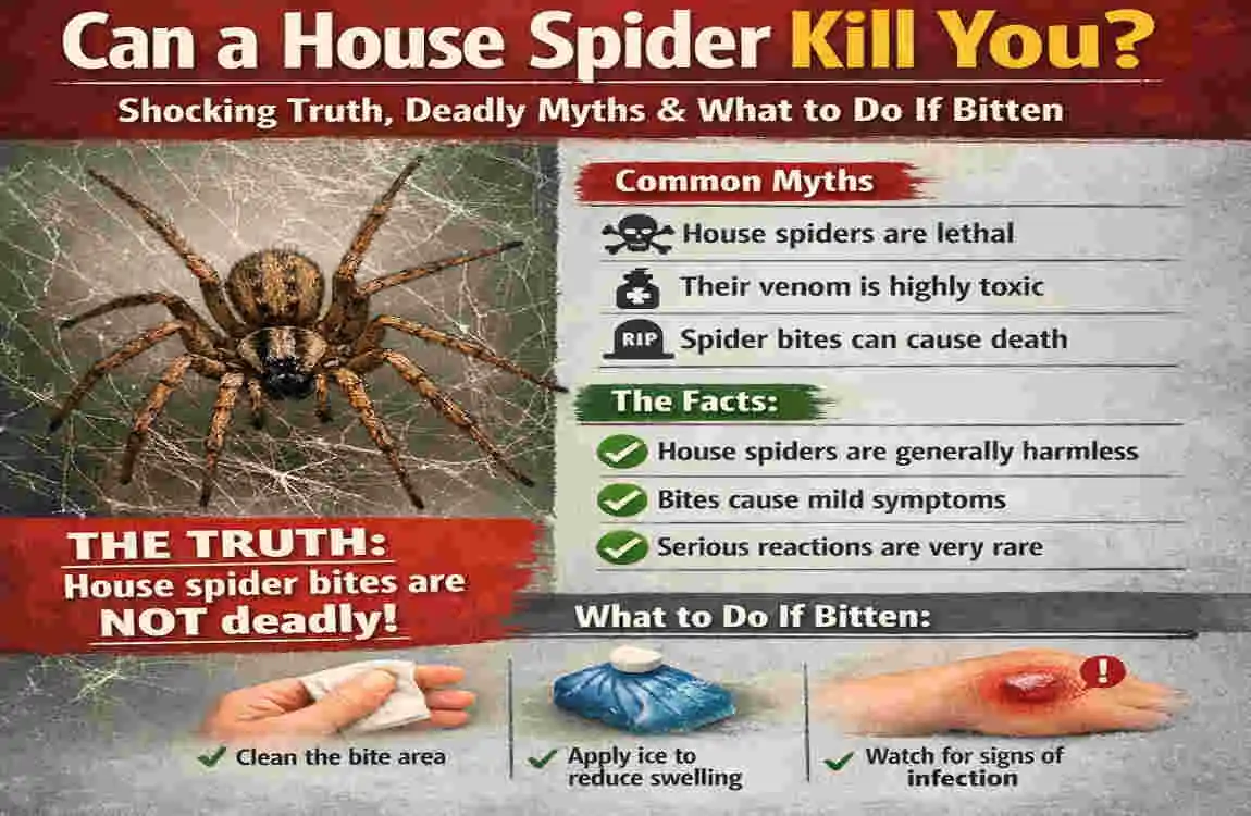 Can a House Spider Kill You? Shocking Truth, Deadly Myths & What to Do ...