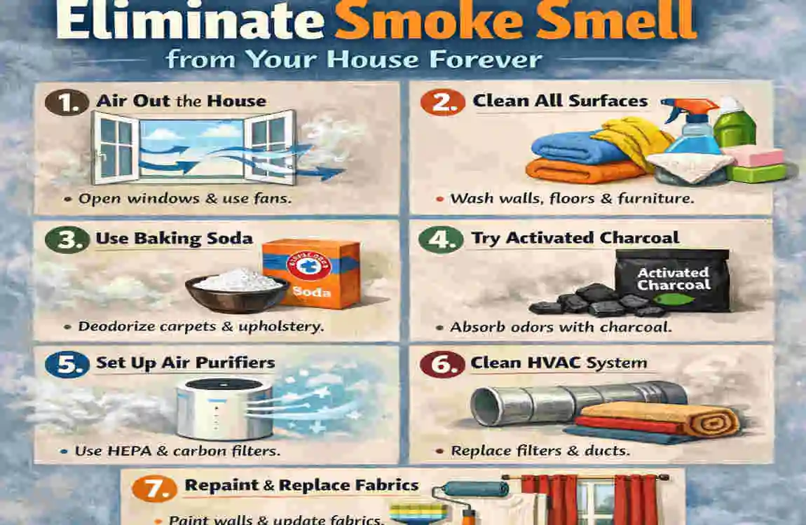 7 Proven Ways to Eliminate Smoke Smell from Your House Forever - home ...