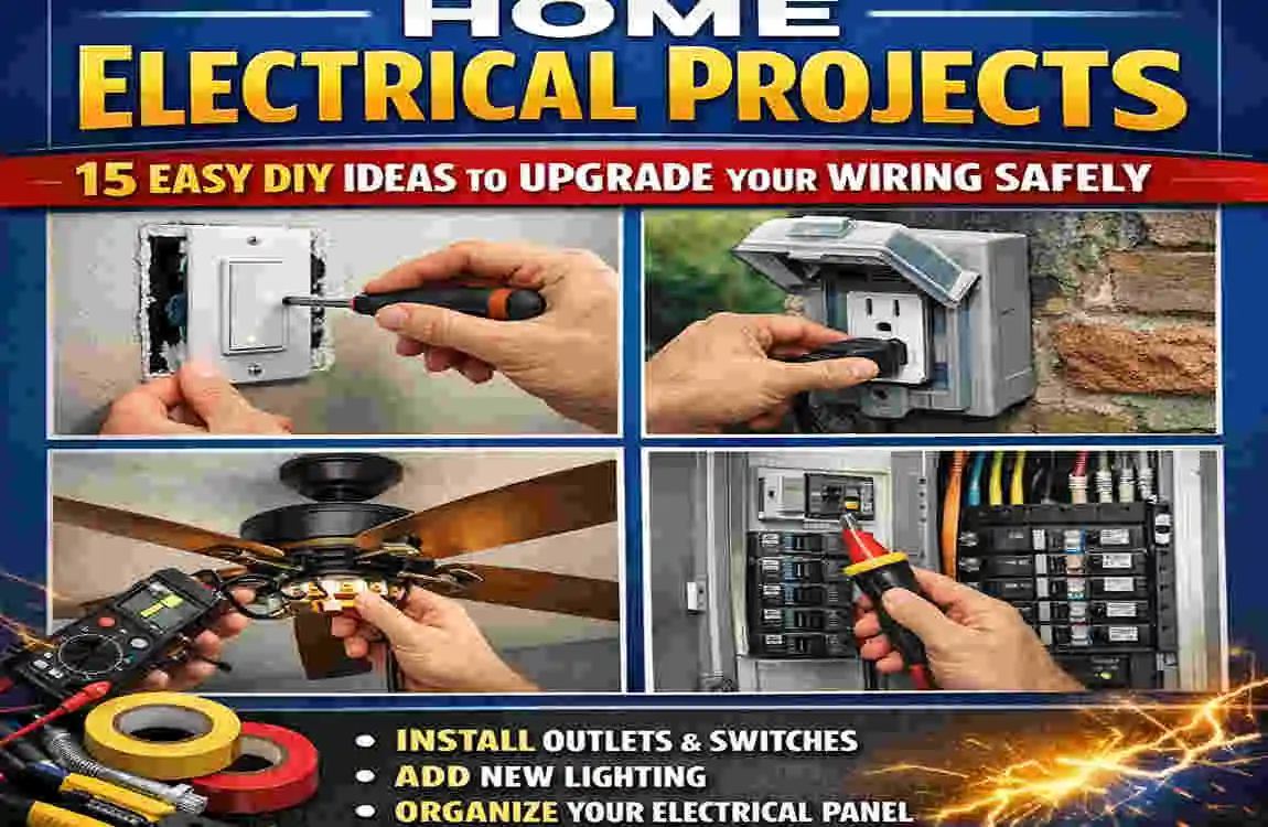 Ultimate Home Electrical Projects: 15 Easy DIY Ideas to Upgrade Your ...