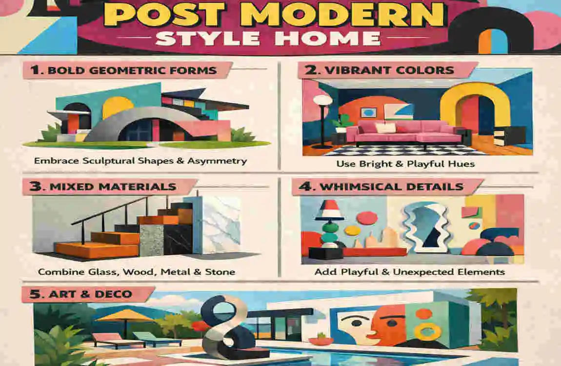 How to Design a Post Modern Style Home - home comfort experts